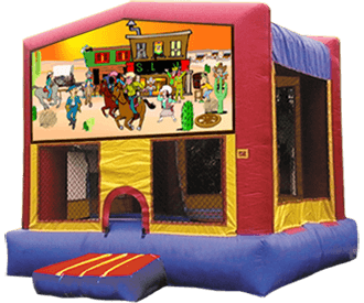 Western Birthday Parties | Moon Bounce Rentals in DC, Virginia & Maryland